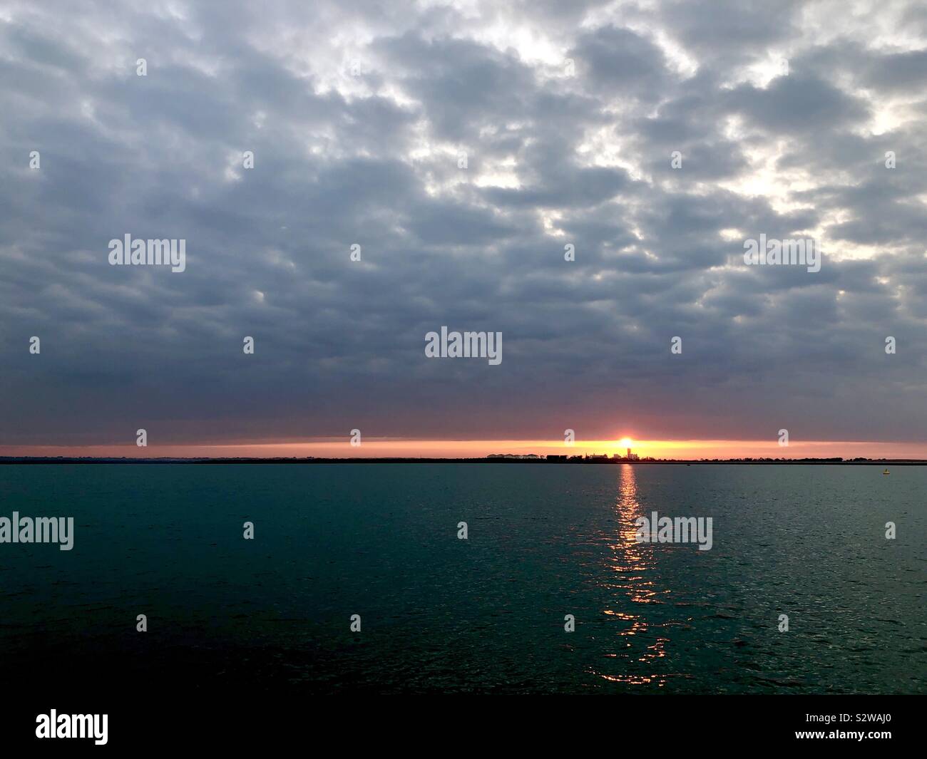 Sunrise over Darwin Harbour in the Northern Territory of Australia ...