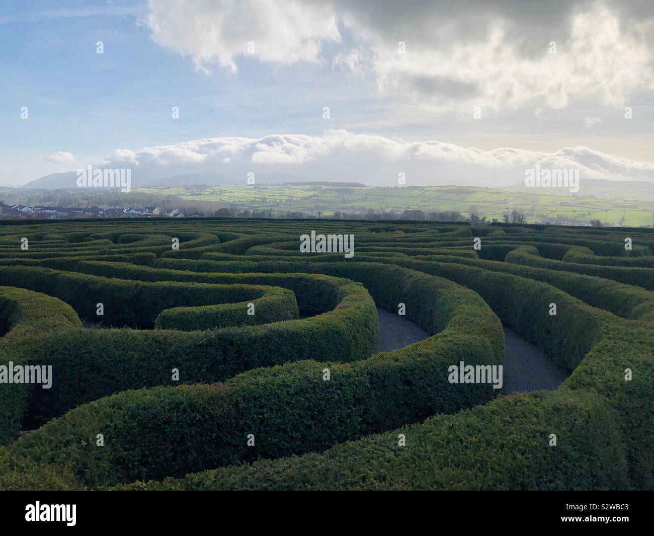 Castlewellan maze hi-res stock photography and images - Alamy