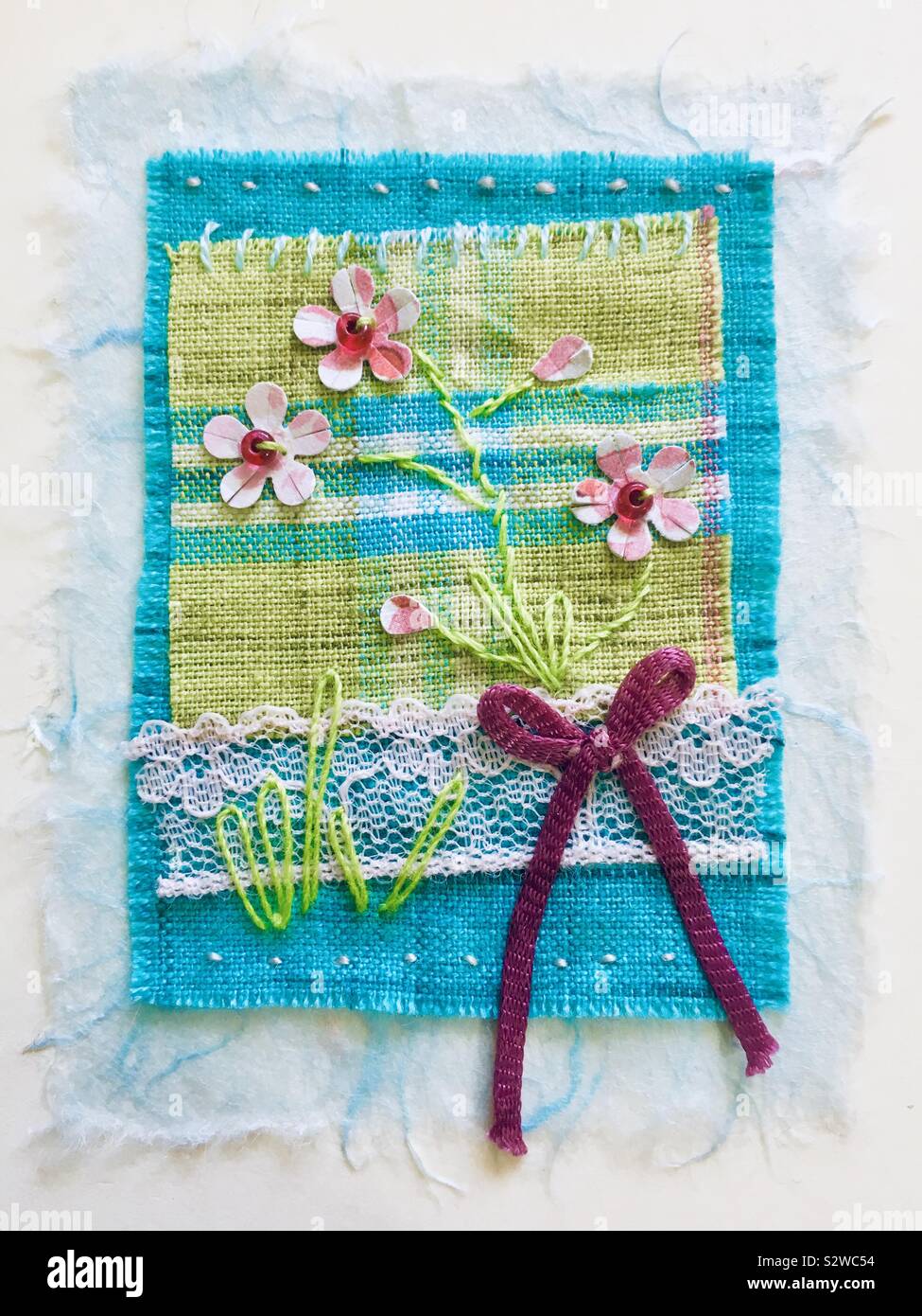 Original handmade collage artwork Stock Photo - Alamy