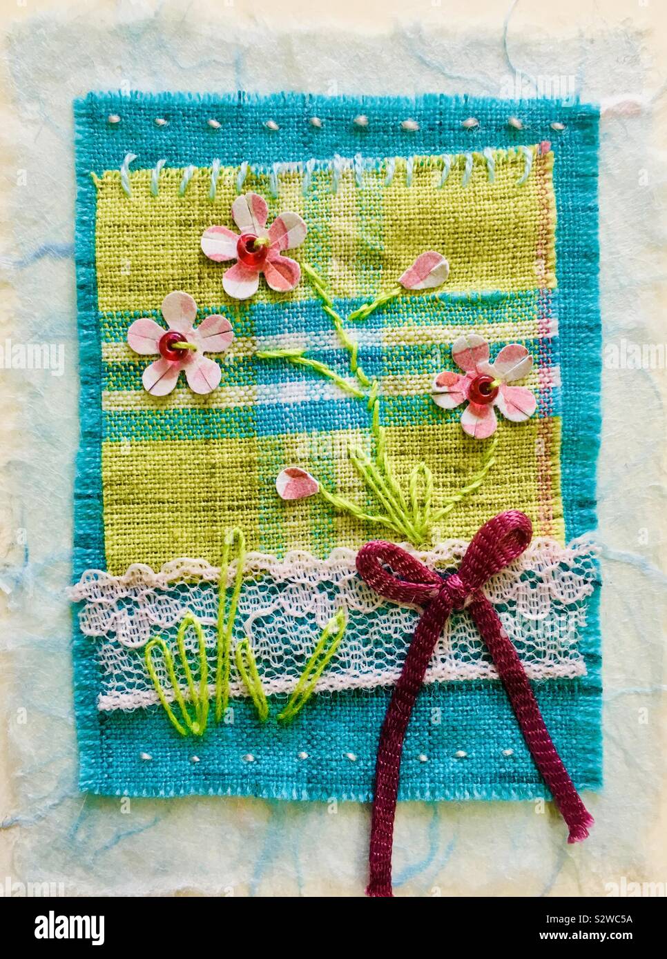 Original handmade collage artwork Stock Photo - Alamy