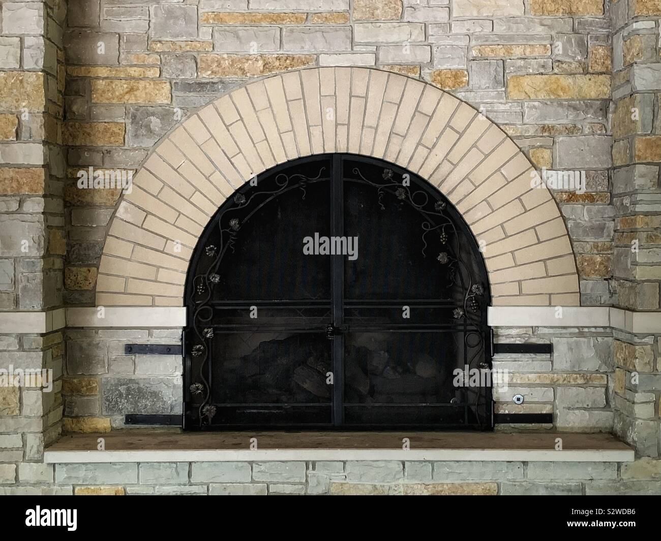 Huge Fireplace High Resolution Stock Photography and Images - Alamy