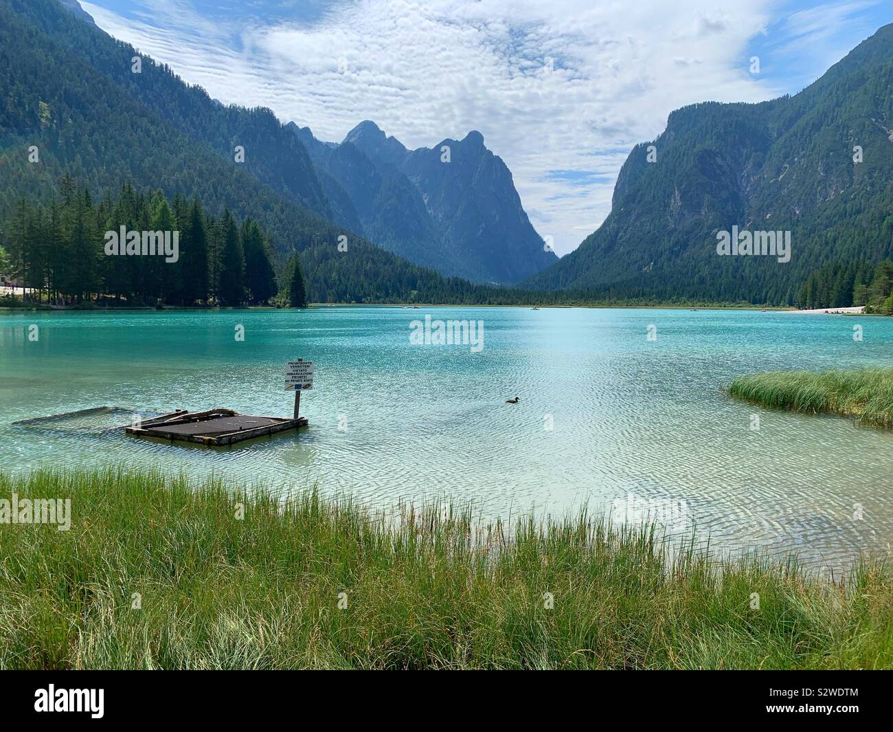 Dobbiaco lake hi-res stock photography and images - Alamy
