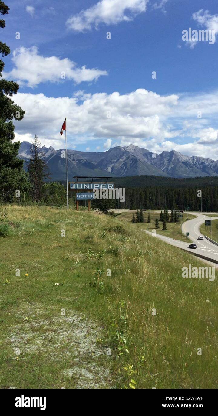 Juniper hotel banff hi-res stock photography and images - Alamy
