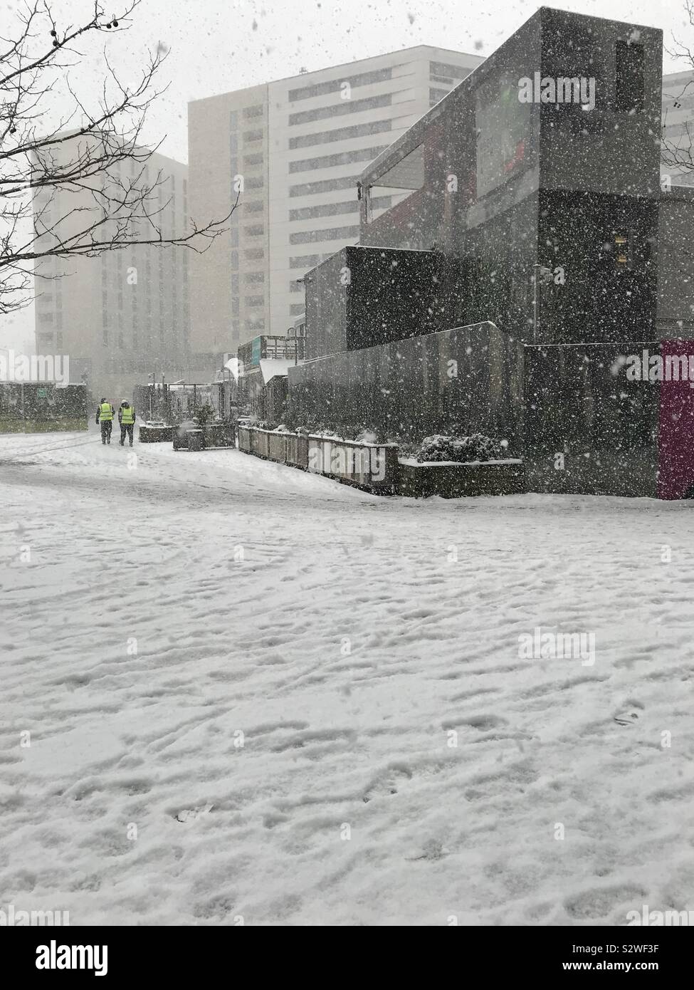 Winter in London Stock Photo - Alamy