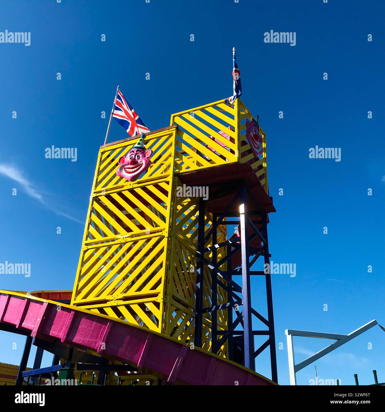 Fairground Slide High Resolution Stock Photography and Images - Alamy