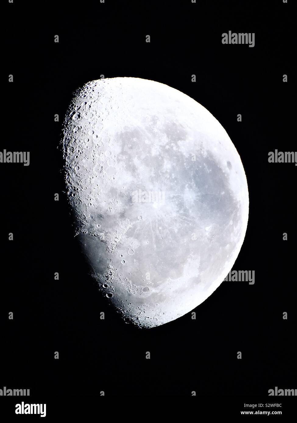 Waxing Moon High Resolution Stock Photography and Images - Alamy