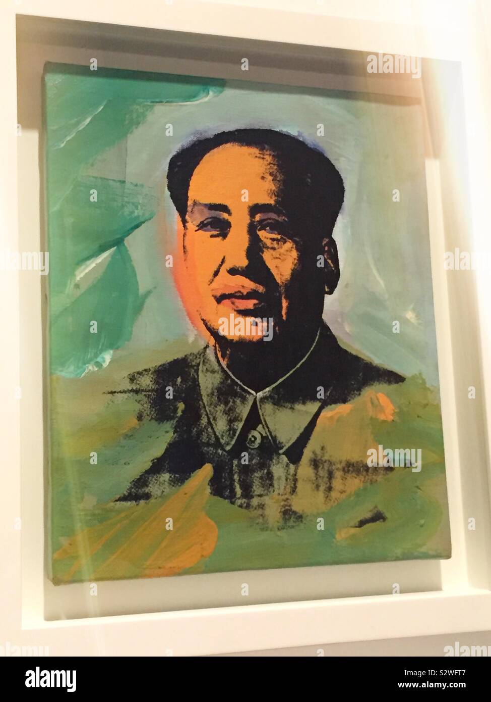Andy Warhols portrait of Mao Tse Tung Stock Photo - Alamy