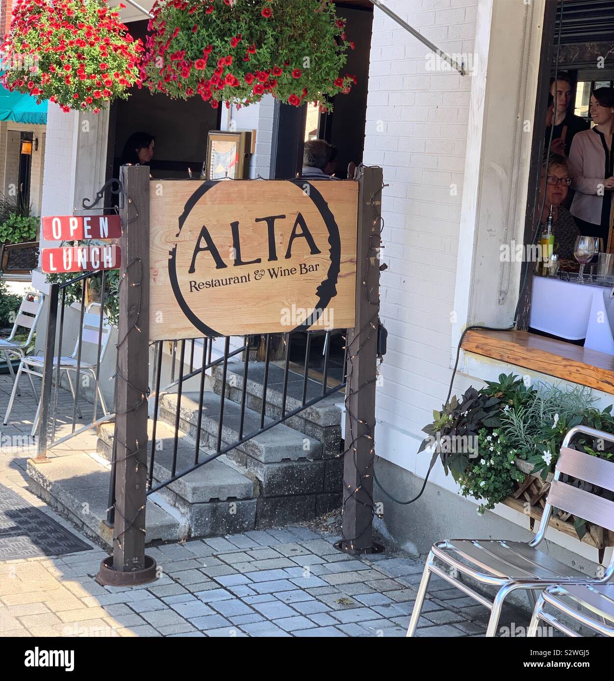 Alta Restaurant & Wine Bar, Lenox, Massachusetts, United States Stock ...