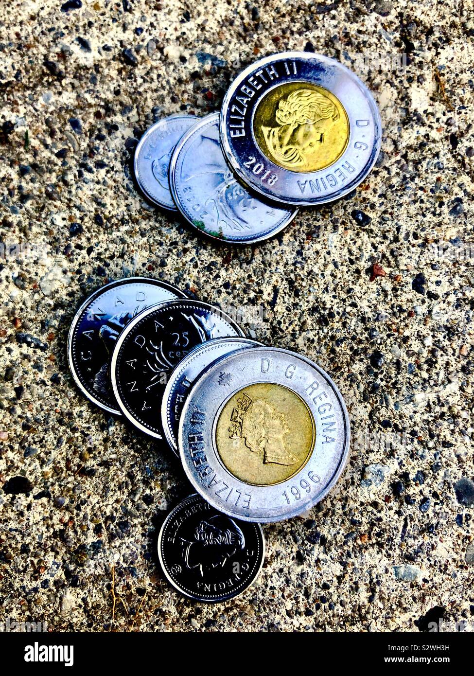 Canada coins hi-res stock photography and images - Alamy