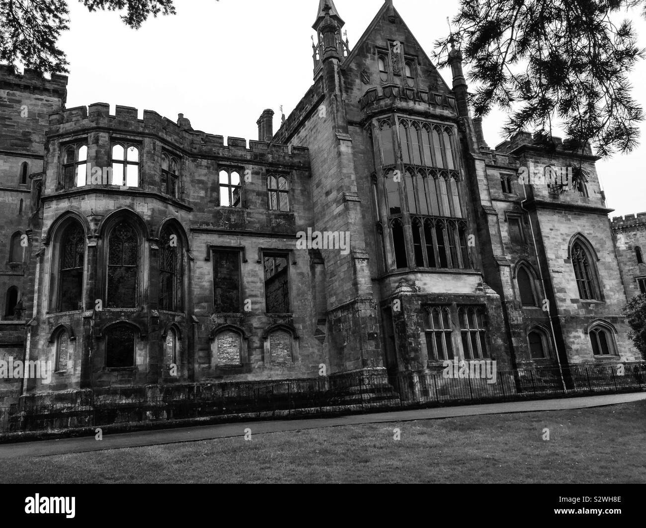 Alton castle Black and White Stock Photos & Images - Alamy
