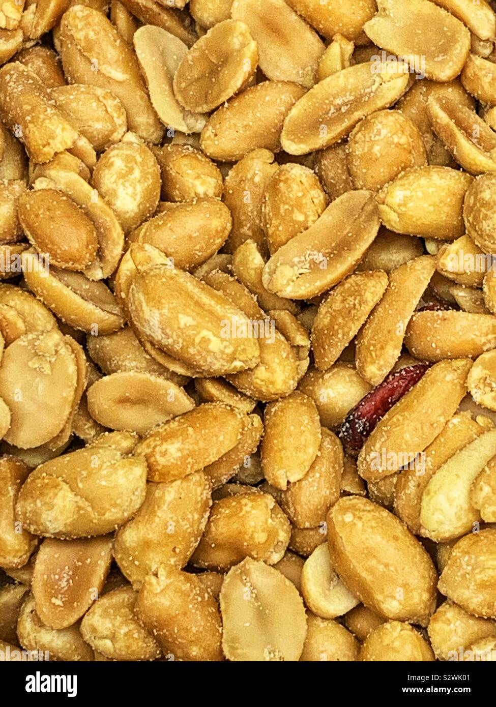 Full frame of many salted peanuts Stock Photo - Alamy