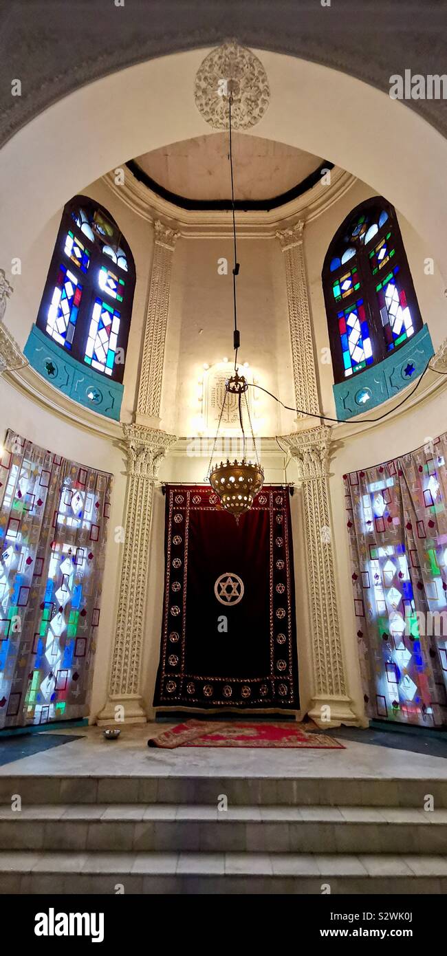The beautiful Ohel David synagogue in Pune, India Stock Photo - Alamy