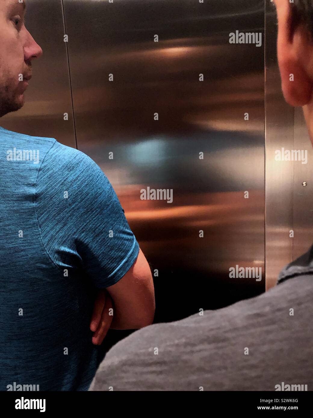 Riding elevator hi-res stock photography and images - Alamy