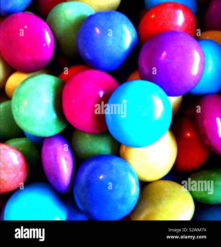 Smarties colours hi-res stock photography and images - Alamy