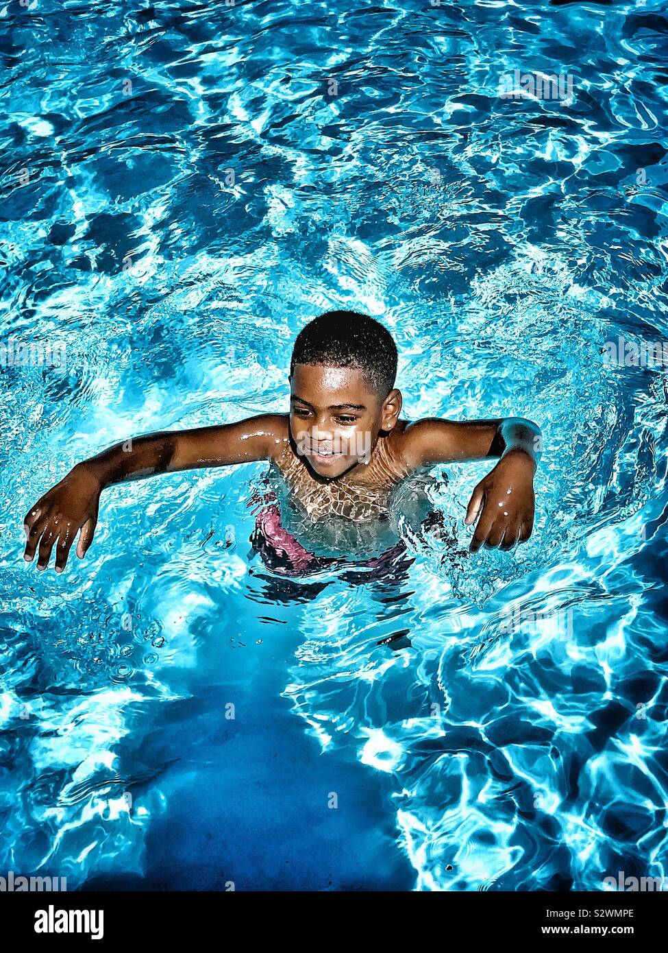 Holiday pool time! Stock Photo - Alamy