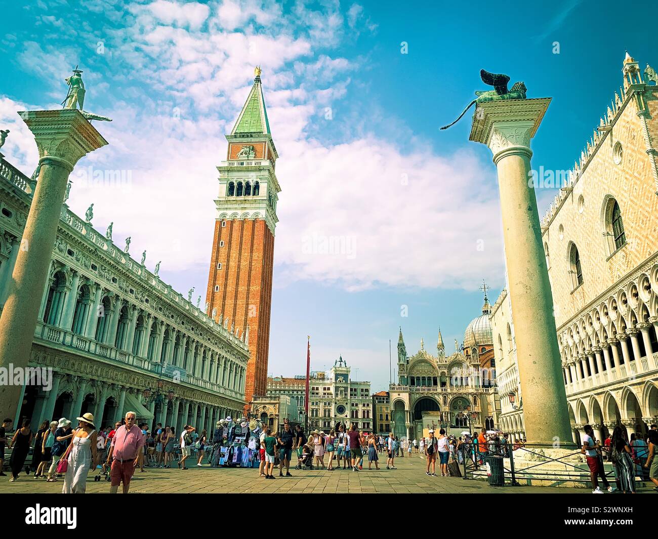 St. Marks Square Stock Photo - Alamy