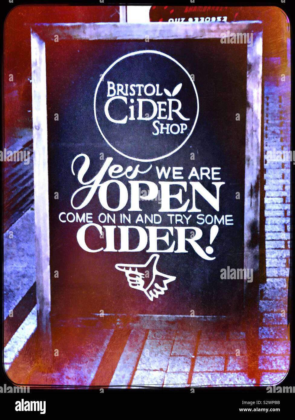 Cider shop sign hi-res stock photography and images - Alamy