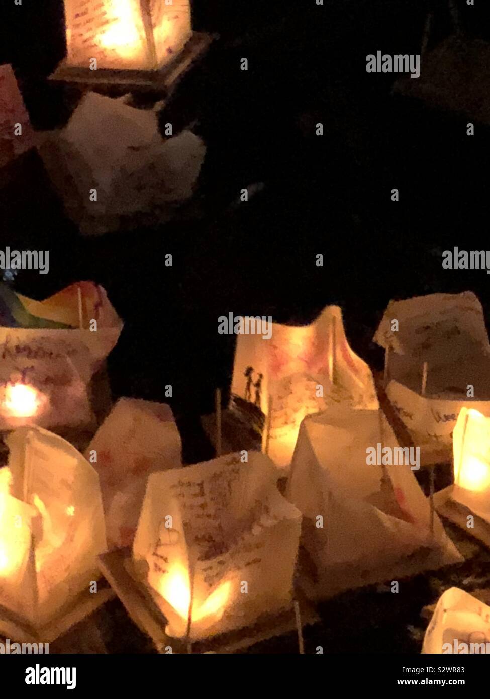 Water lantern festival hi-res stock photography and images - Alamy