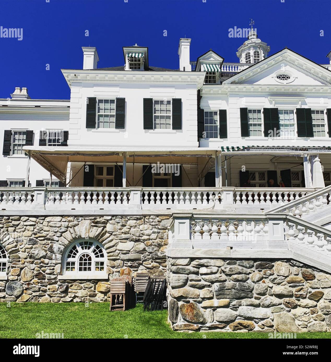 Details of the Mount, the home designed by author Edith Wharton, in ...