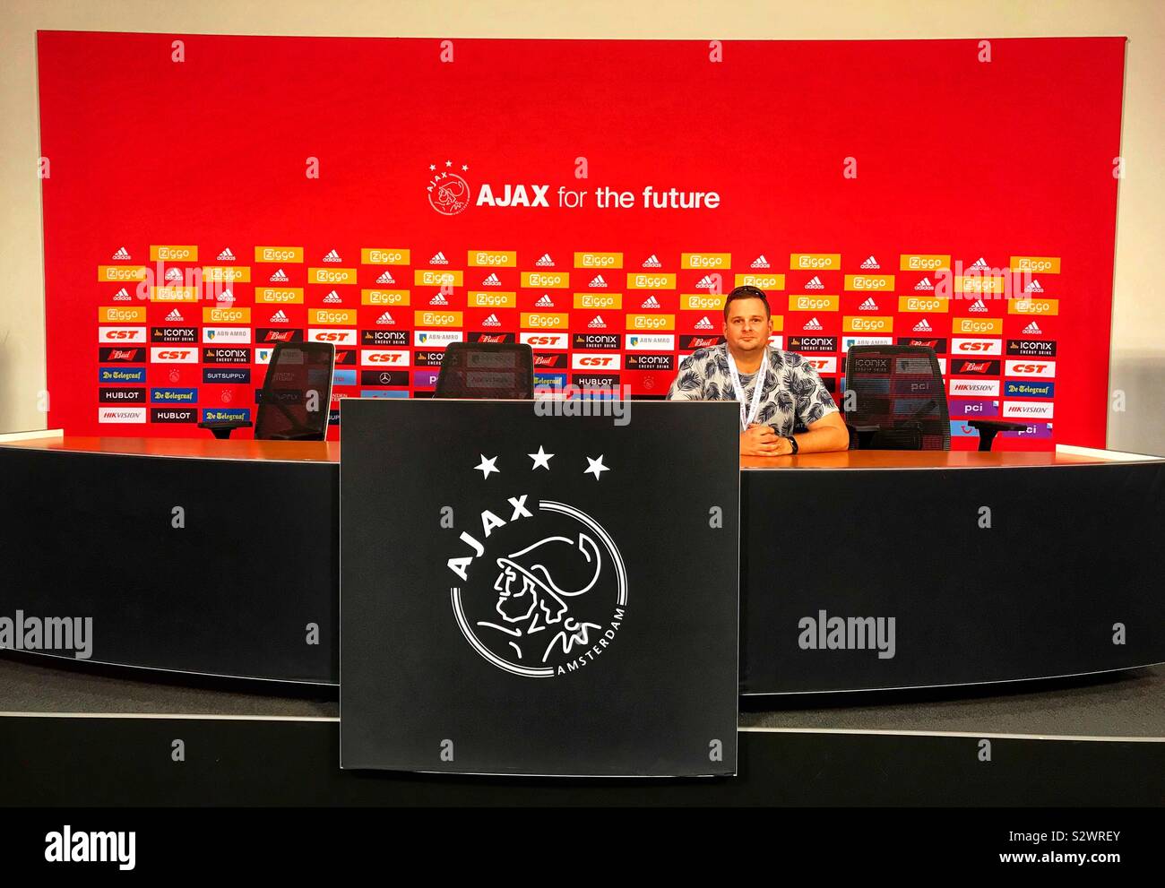 Ajax stadium tour Stock Photo - Alamy