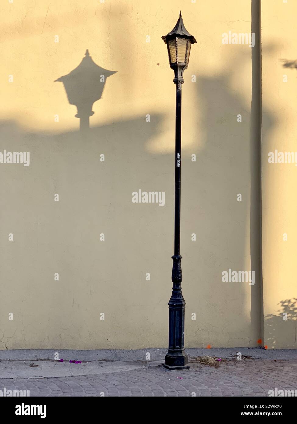 Lamp reflection , San Miguel Stock Photo - Alamy