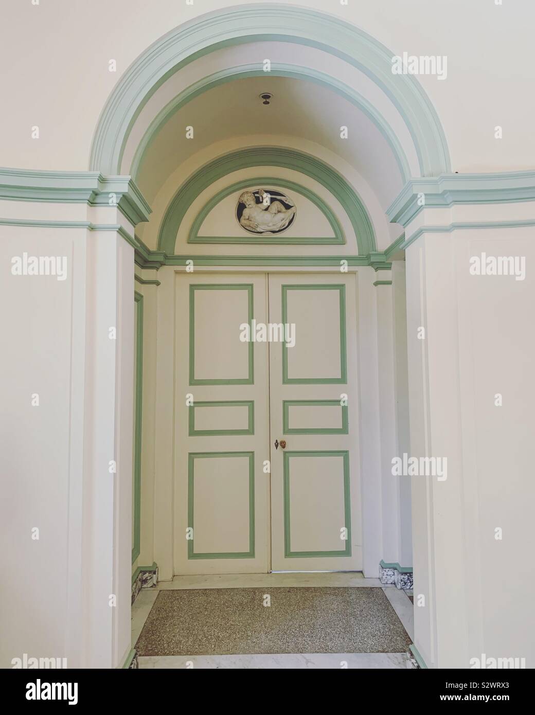 An interior door in the Mount, the estate designed by author Edith ...