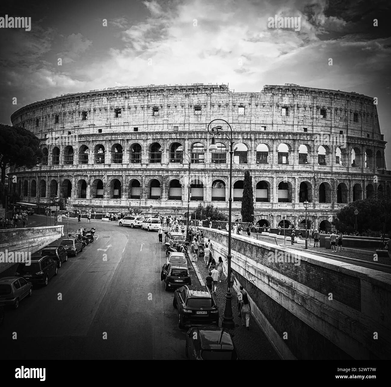 Roads of Rome Stock Photo - Alamy