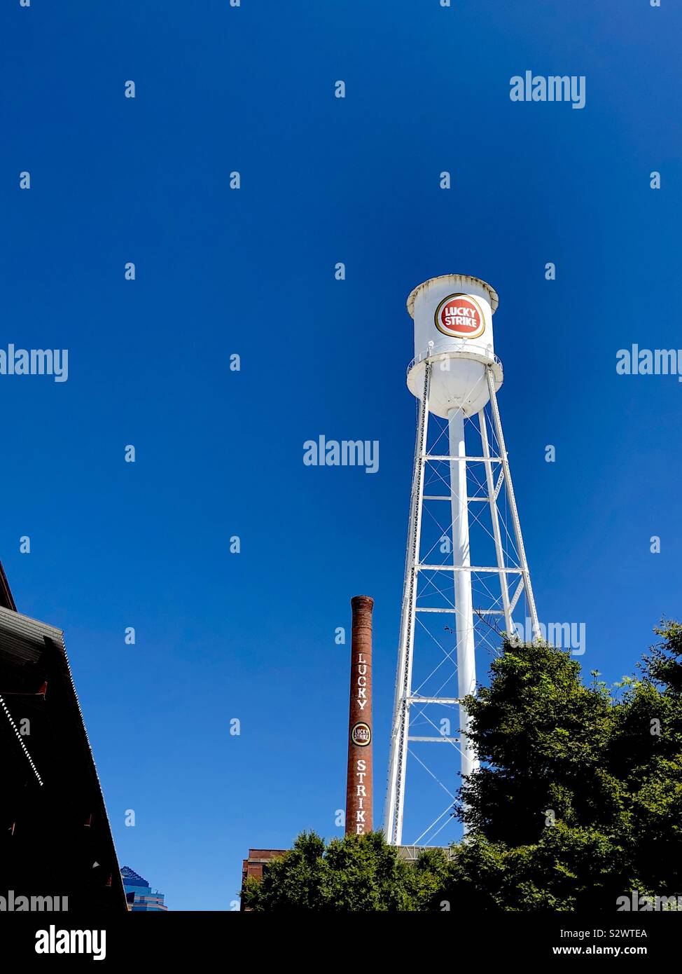 Lucky strike water tower hi-res stock photography and images - Alamy