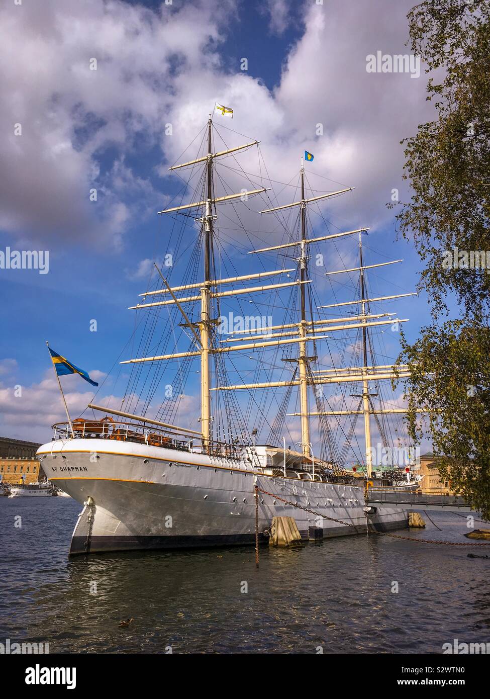 White ship stockholm hi-res stock photography and images - Alamy