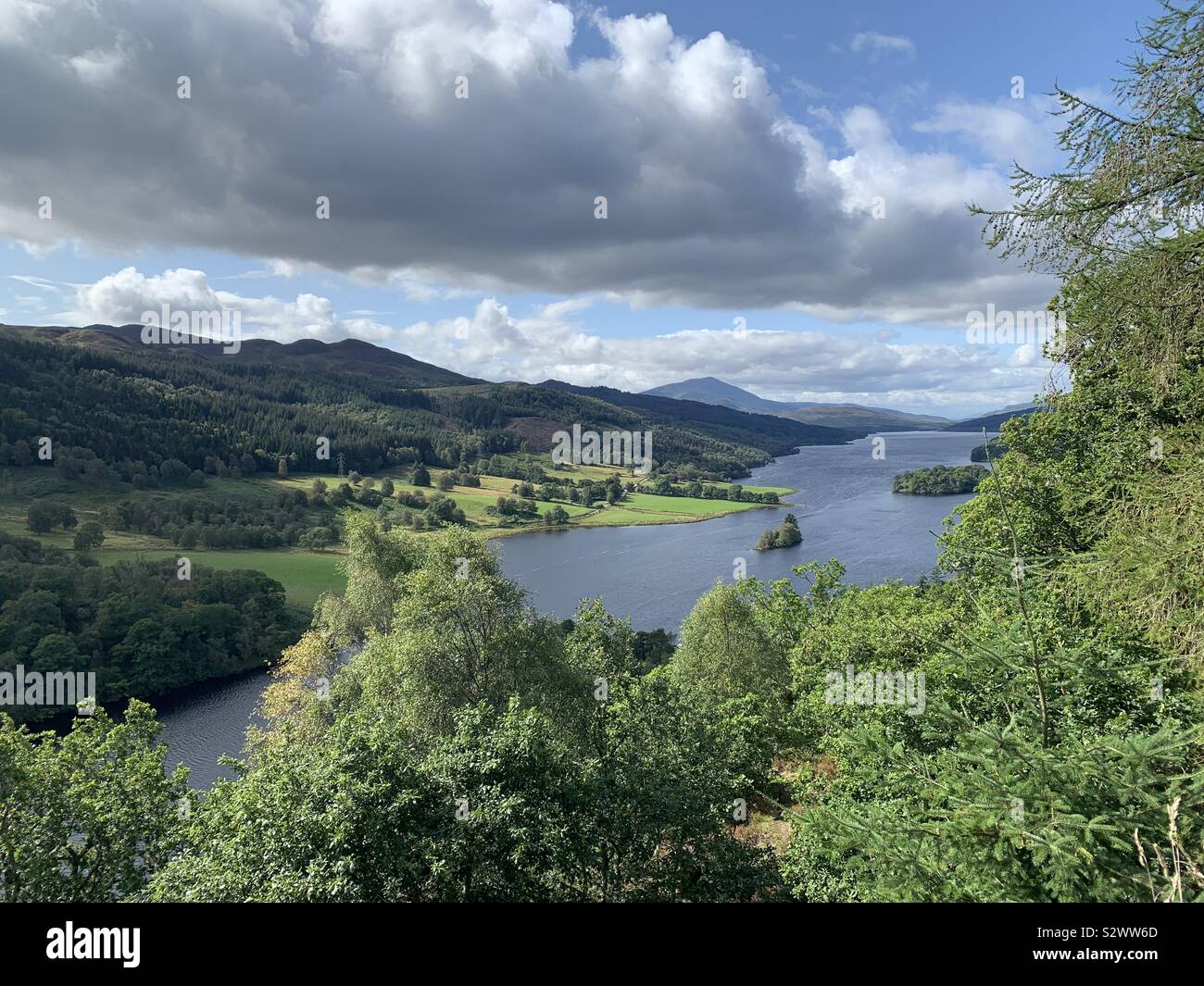 Queens view Scotland Stock Photo - Alamy