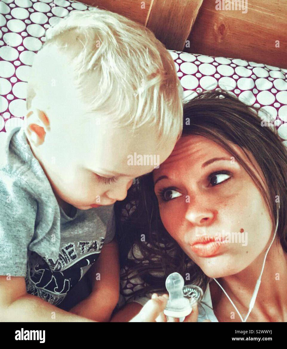 Have my pacie, Mommy Stock Photo - Alamy