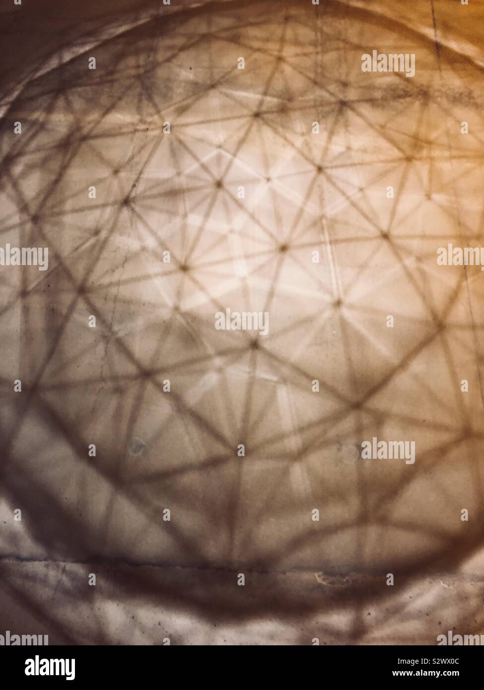 Interlocking triangle pattern / shadow Stock Photo - Alamy