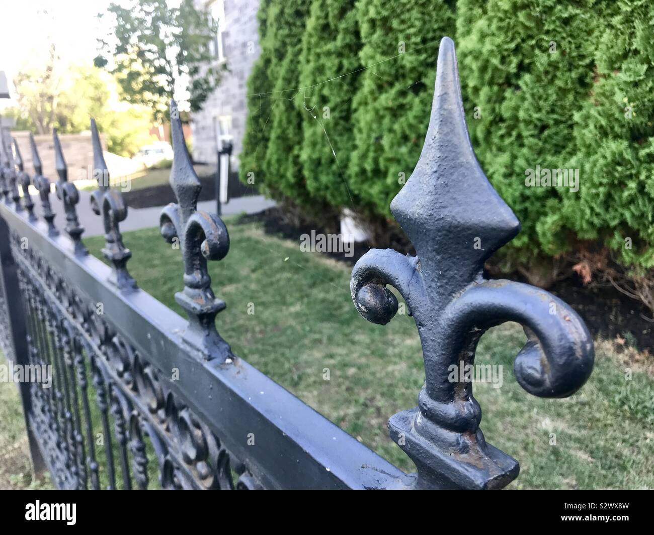 Sharp fence hi-res stock photography and images - Alamy