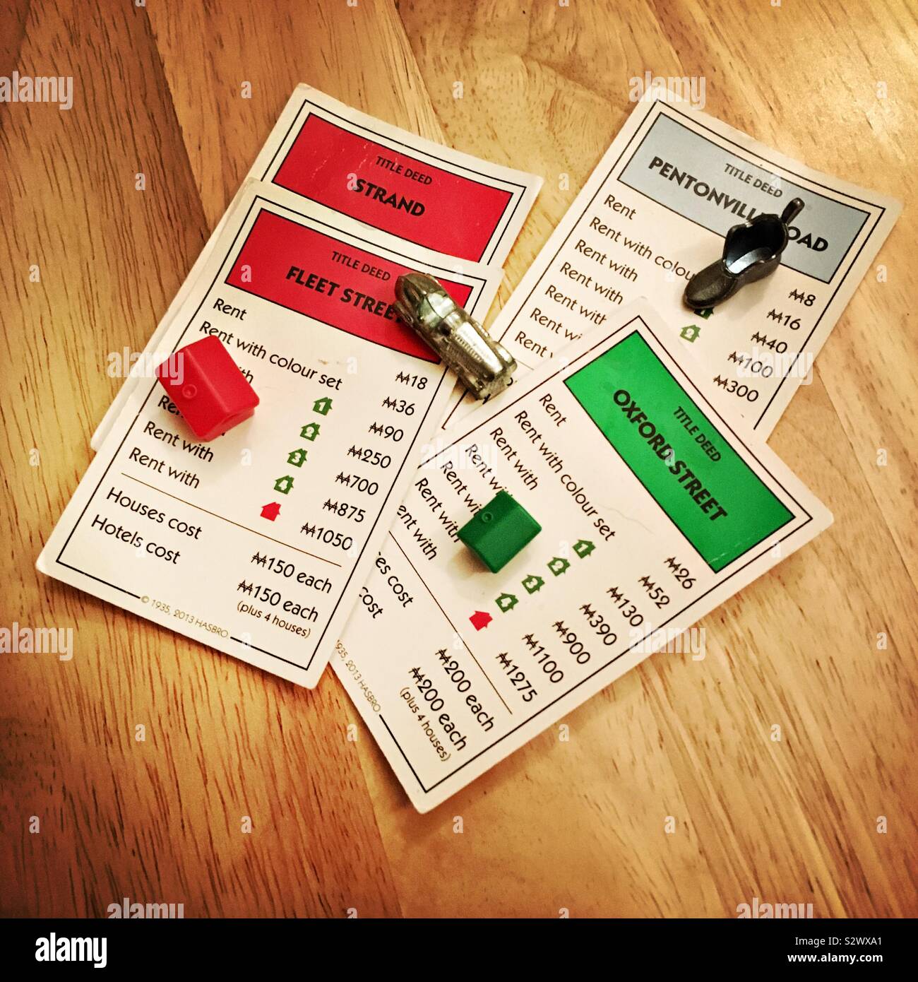 Fleet street monopoly board hi-res stock photography and images - Alamy