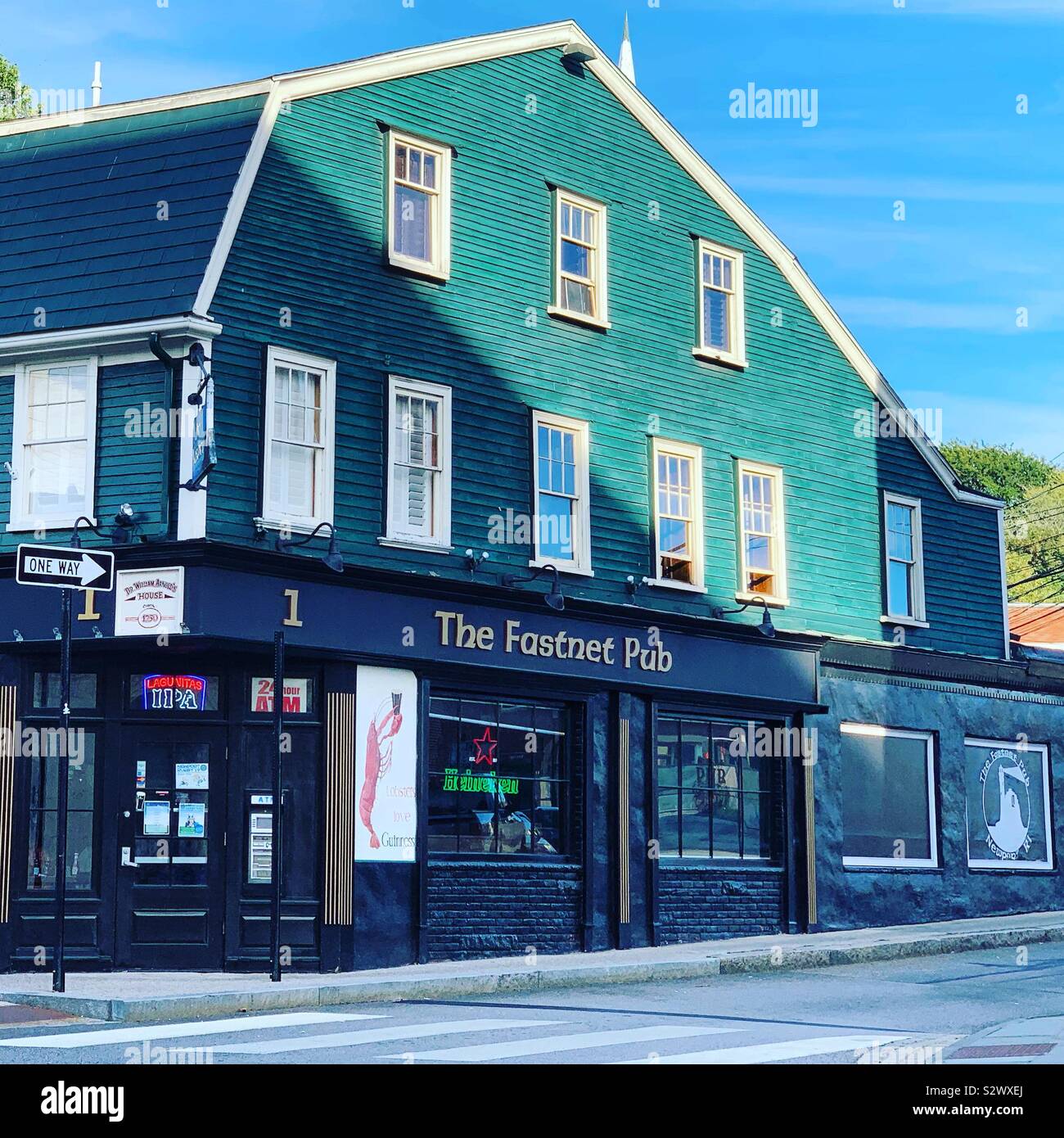 The Fastnet Pub, Newport, Rhode Island, United States Stock Photo - Alamy