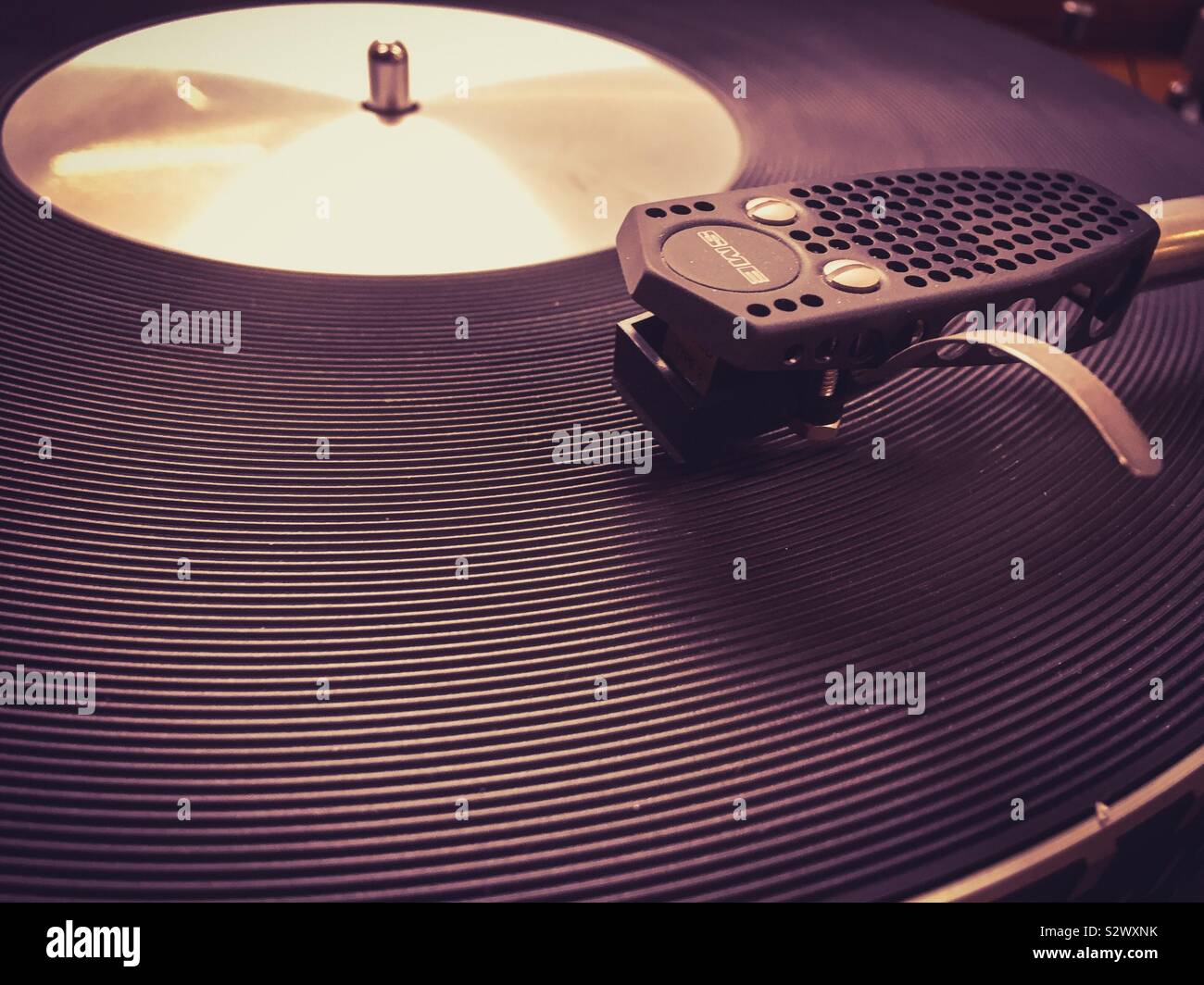 Vintage vinyl record player Stock Photo - Alamy