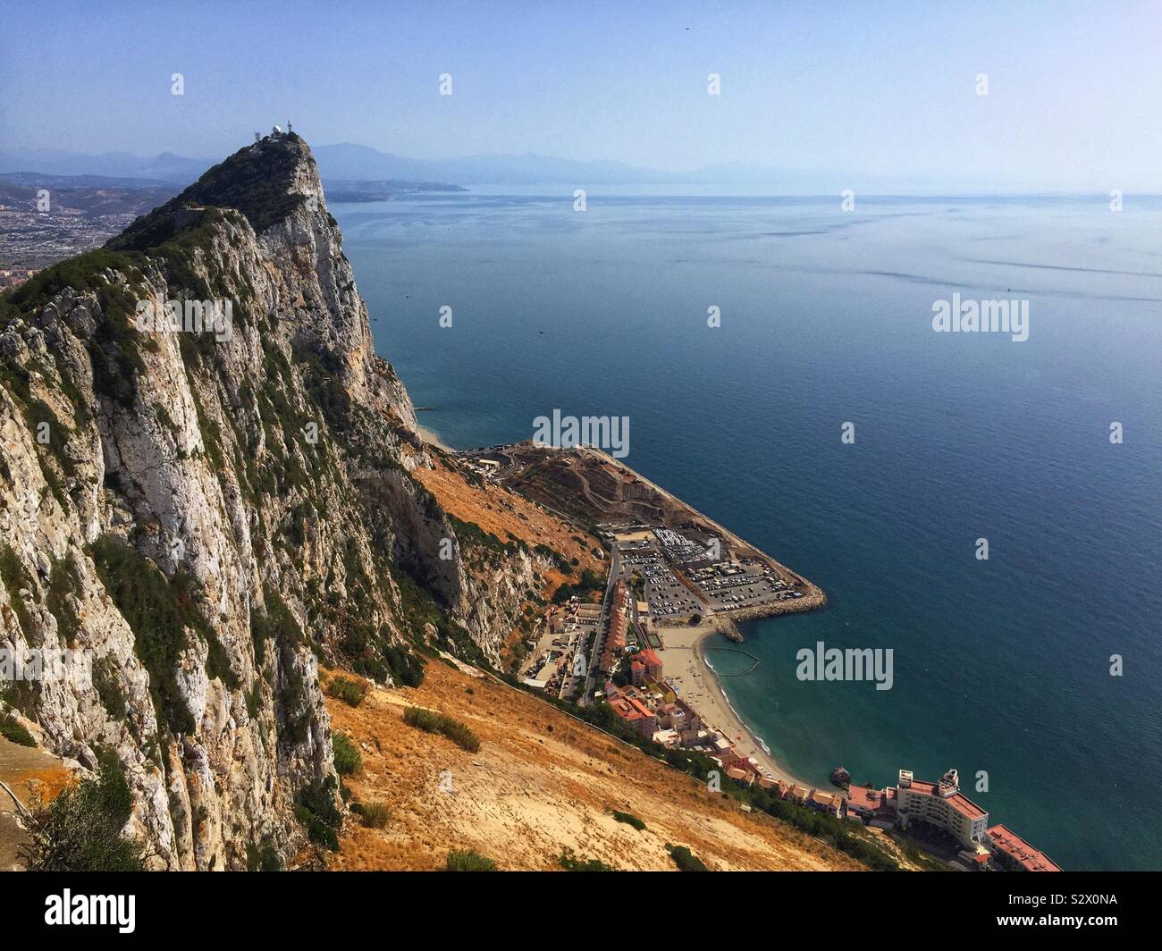 The Rock of Gibraltar Stock Photo - Alamy