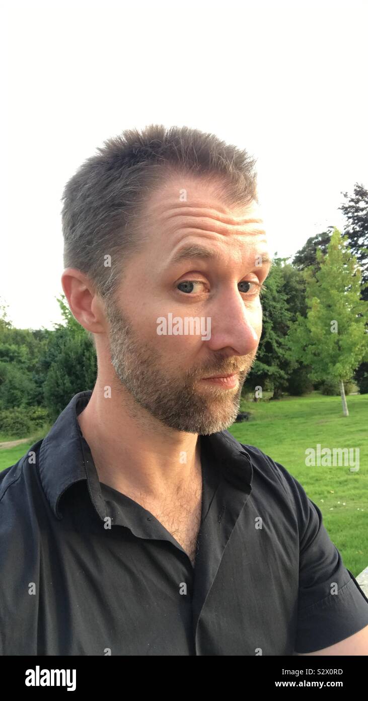 Raised eyebrow hi-res stock photography and images - Alamy