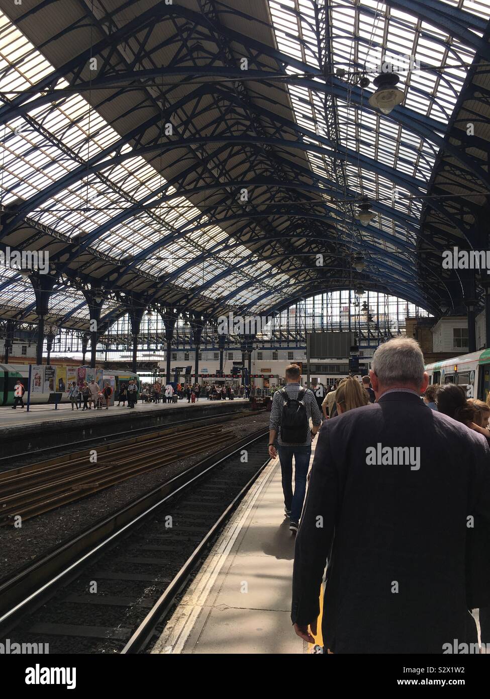 Victorian brighton train hi-res stock photography and images - Alamy