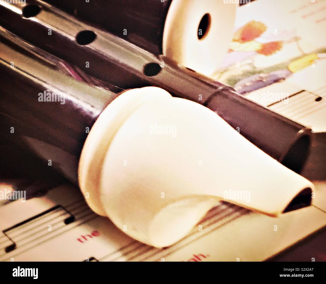 Recorder score hi-res stock photography and images - Alamy