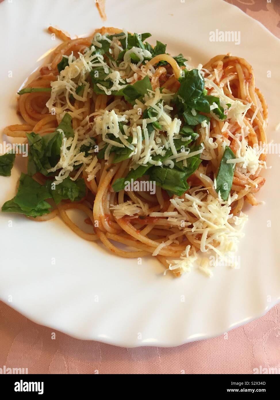 Italian pasta for lunch Stock Photo - Alamy