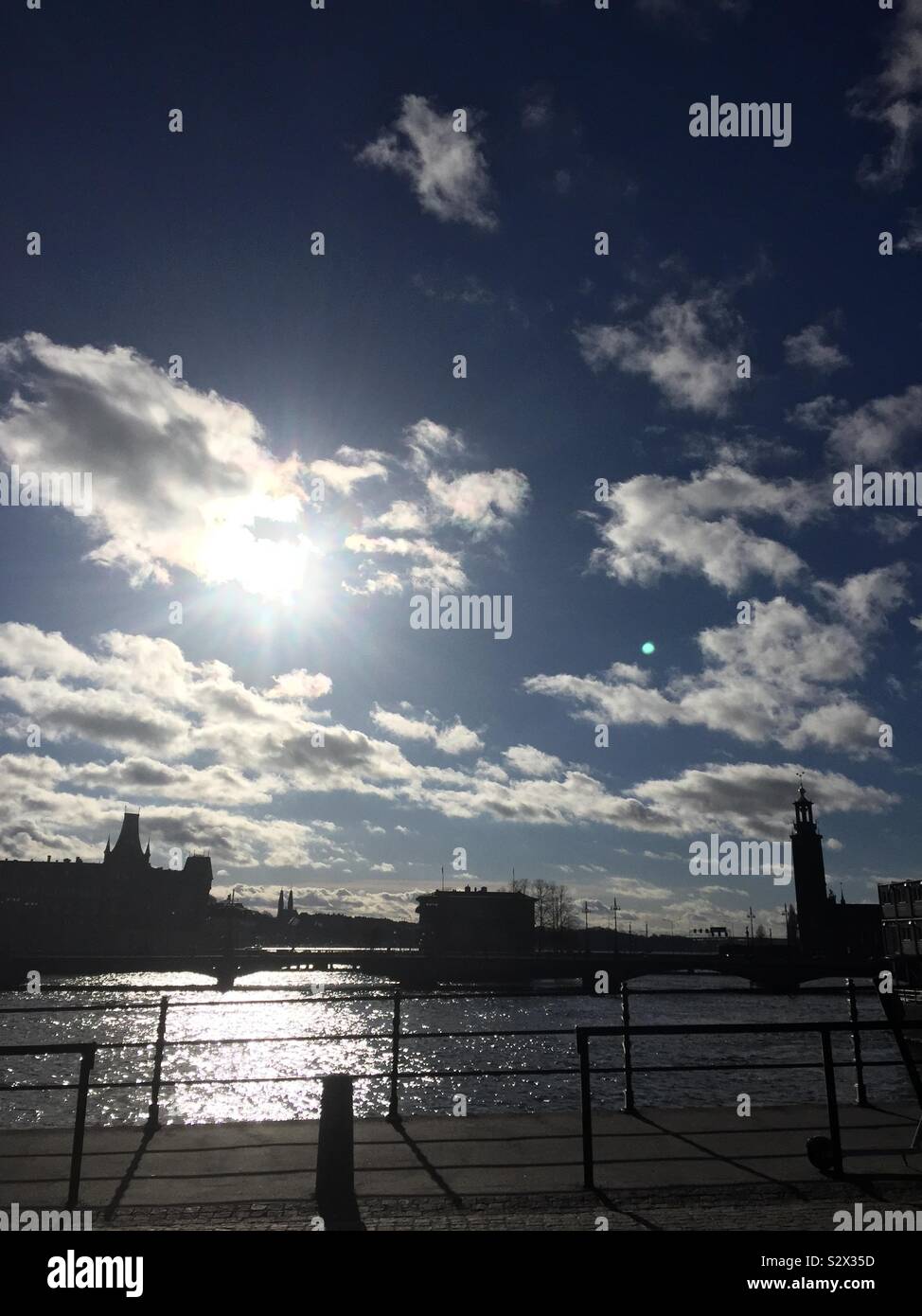 Sun rays in clouds hi-res stock photography and images - Alamy