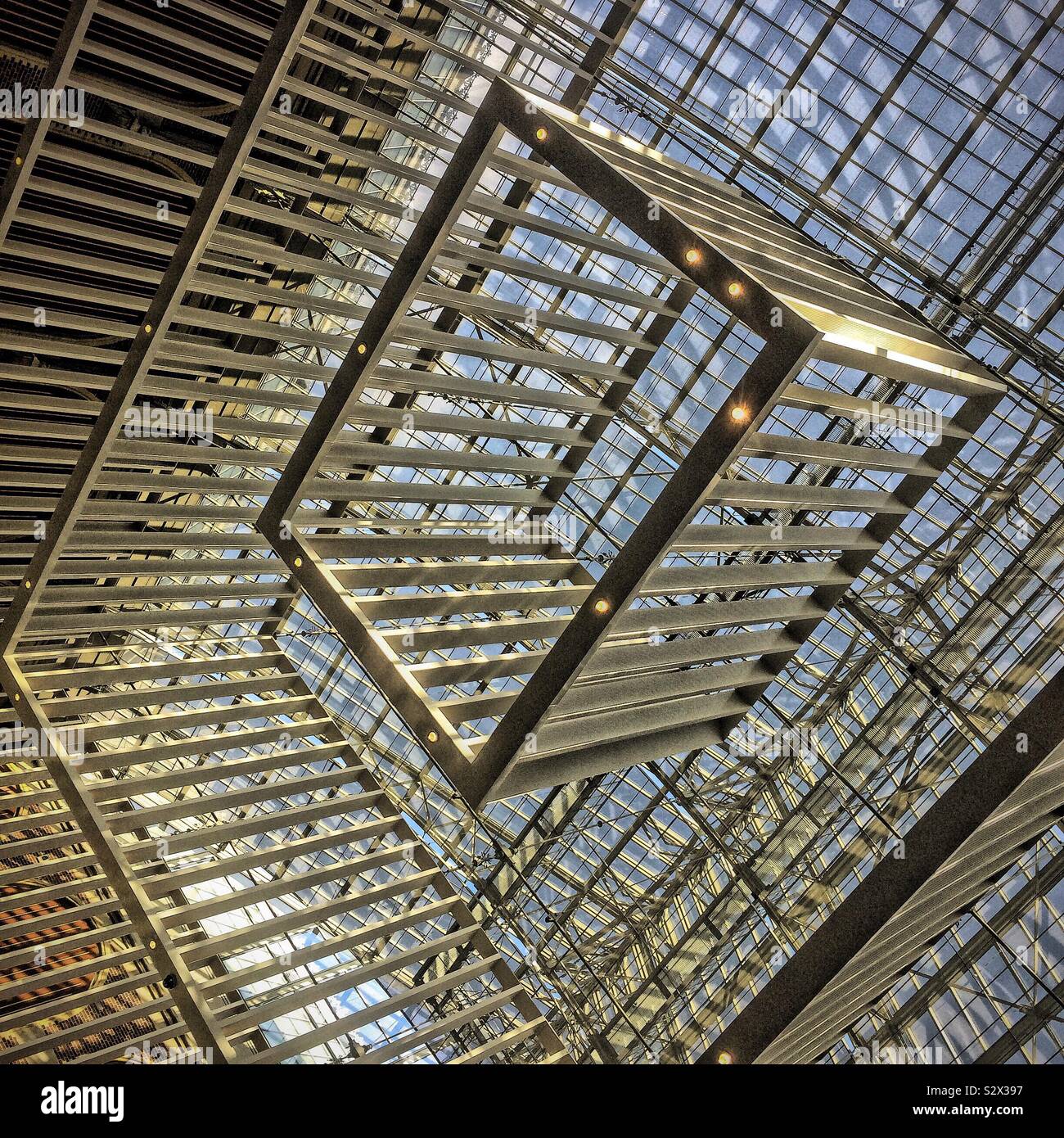 Art Installation in the Atrium of the Rijks Museum, Amsterdam Stock ...