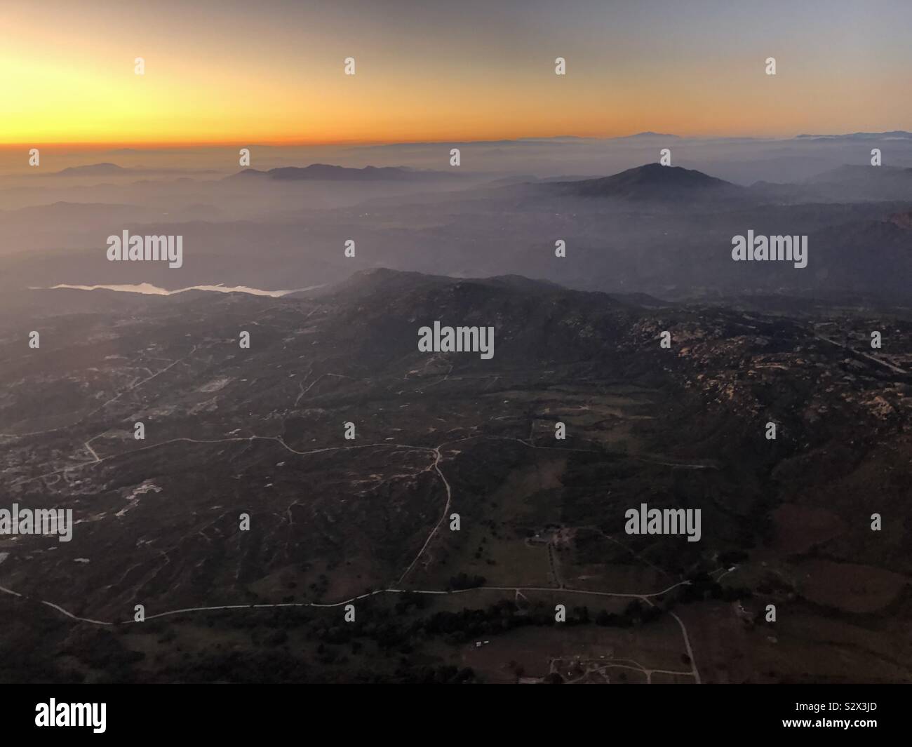 Jamul, Southern California, USA. From the air Stock Photo - Alamy