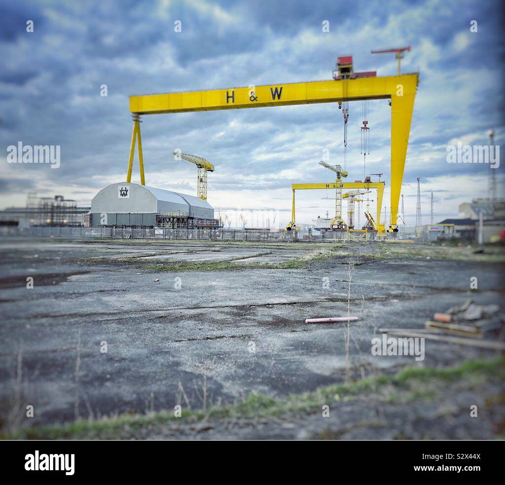 Harland and wolff shipyards hi-res stock photography and images - Alamy