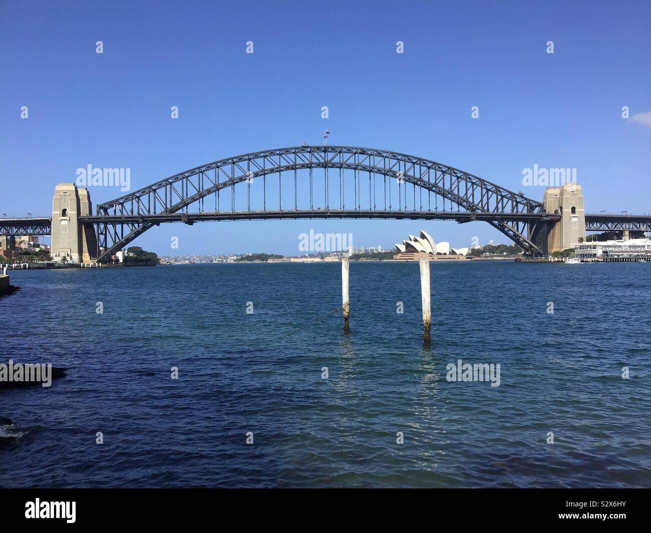 Harbour bridge view hi-res stock photography and images - Alamy