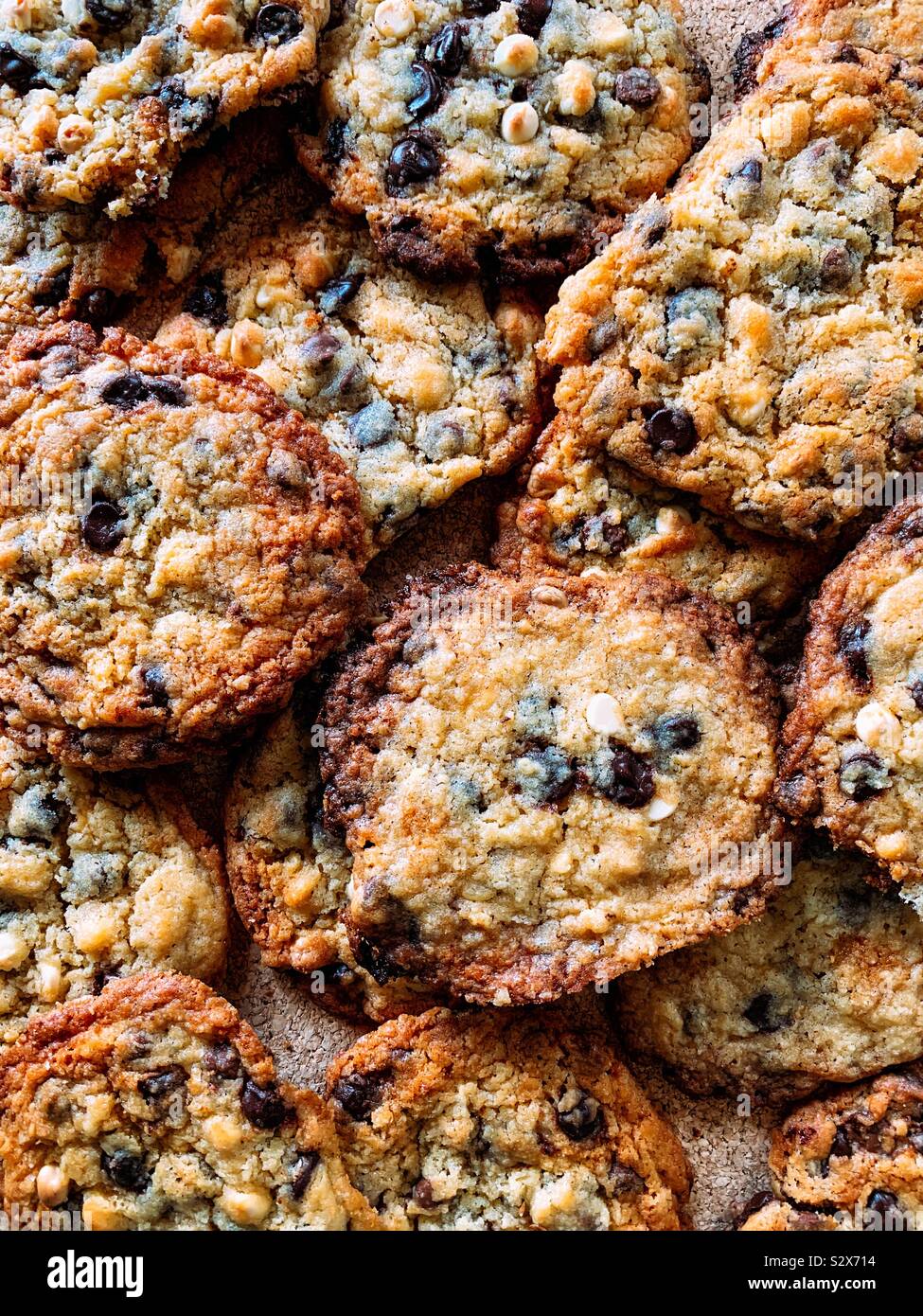 Homemade chocolate cookies Stock Photo - Alamy