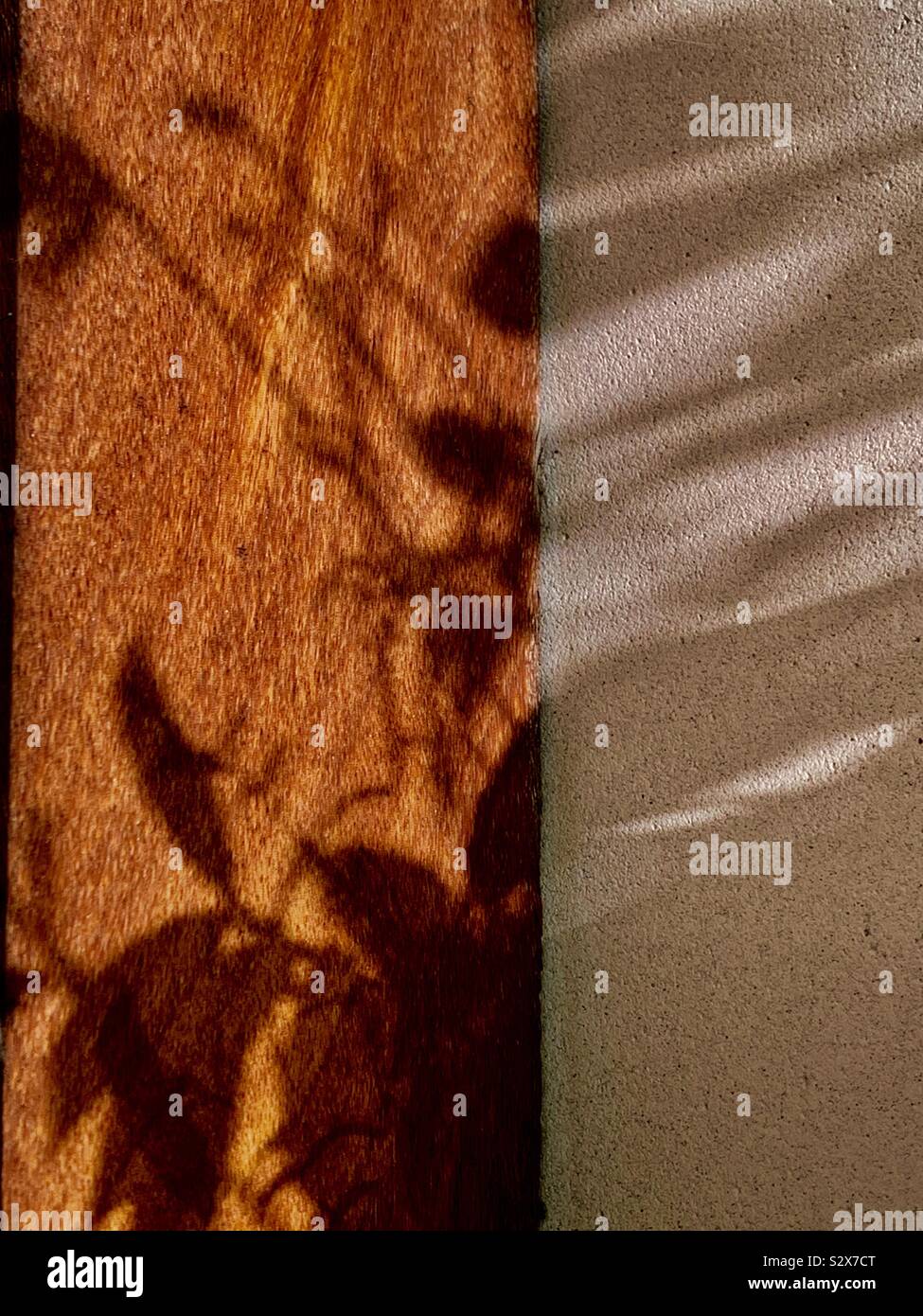 Shadow and light games in different textures Stock Photo - Alamy