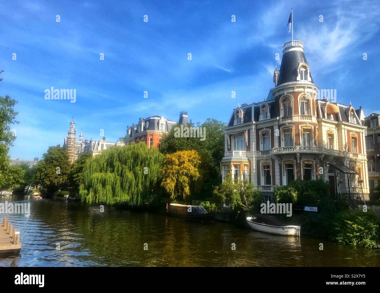 Weteringschans Amsterdam canals Stock Photo - Alamy