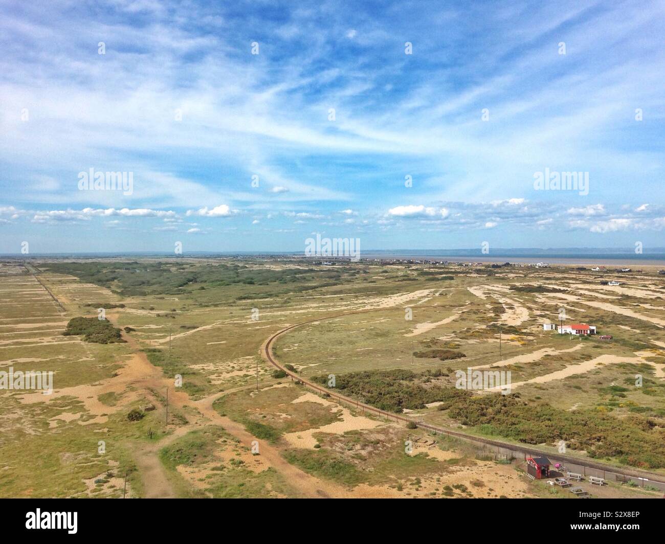 Cuspate foreland dungeness hi-res stock photography and images - Alamy